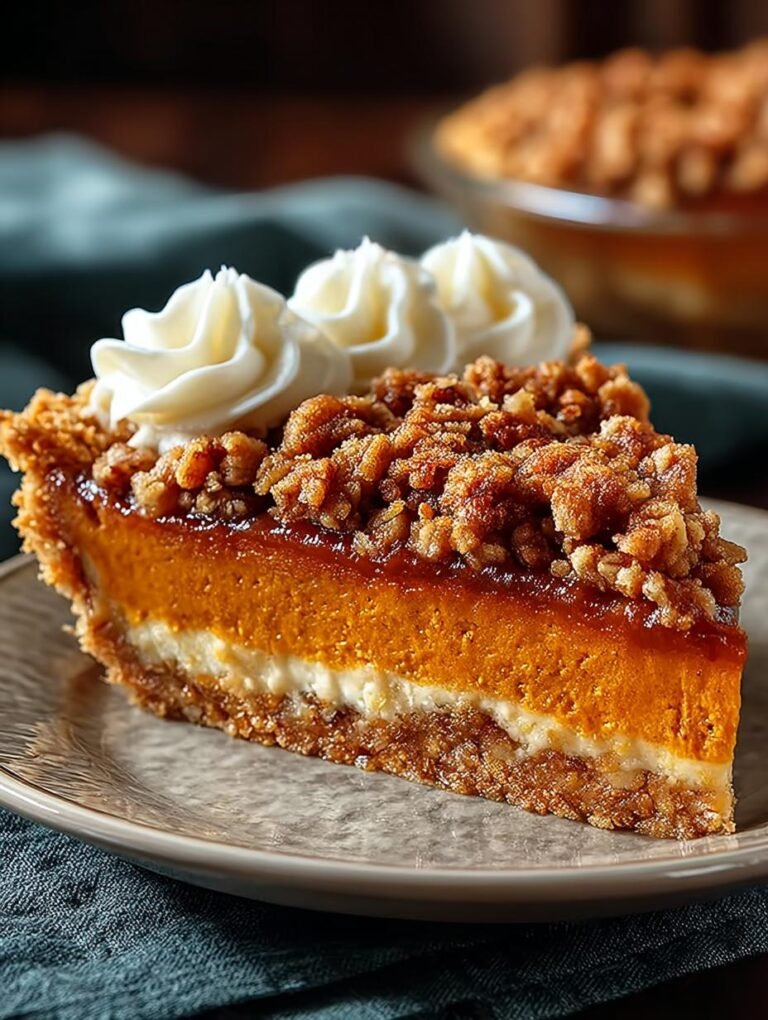 Irresistible Pumpkin Pie Crisp with Cinnamon Streusel – Kitchenstatus