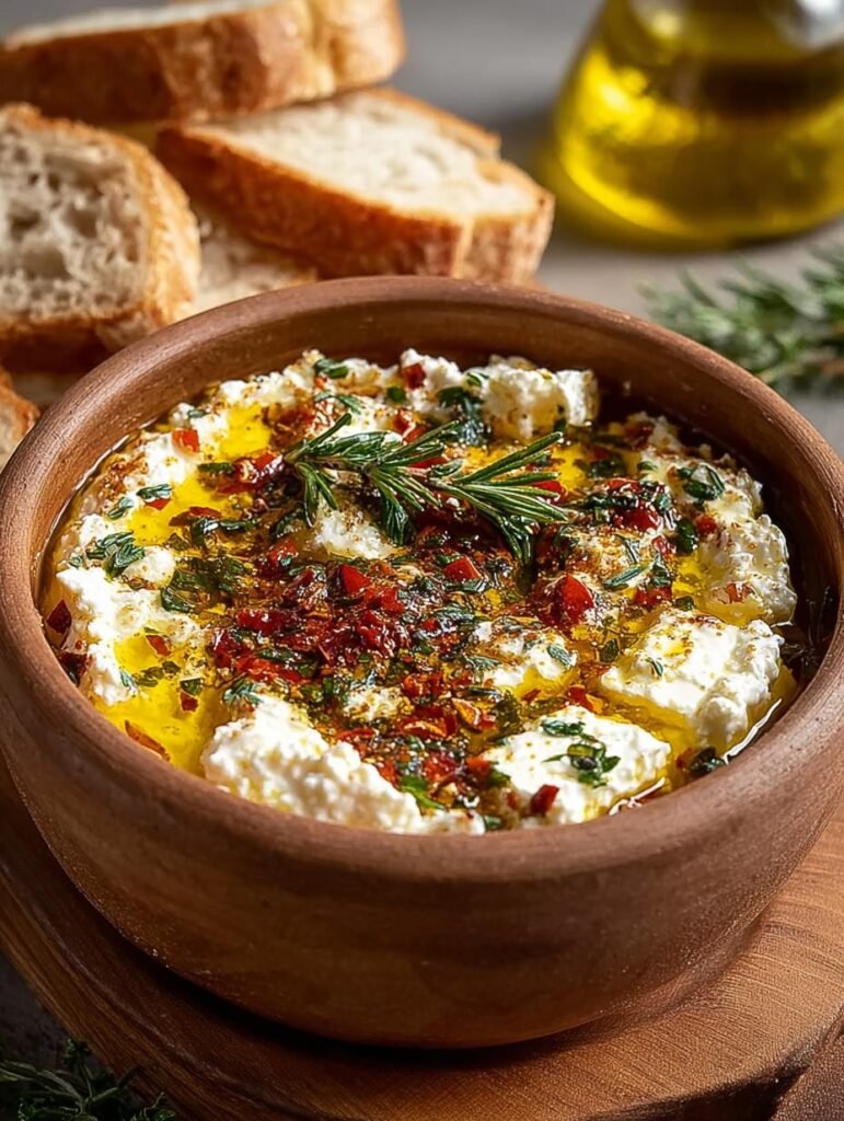 Irresistibly Easy Mediterranean Feta Dip for Any Occasion – Kitchenstatus