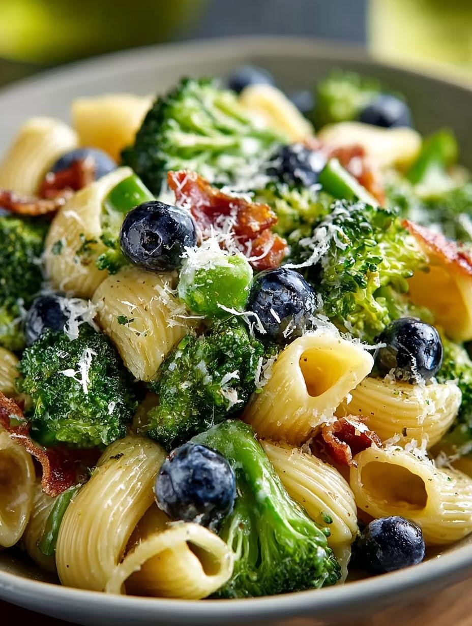 Delicious Broccoli Blueberry Pasta Salad in 25 Minutes – Kitchenstatus