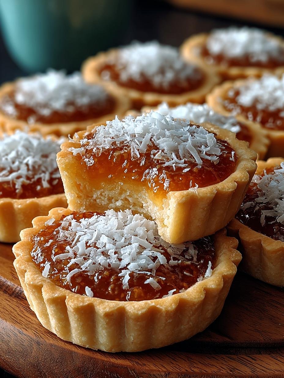 Delicious Hertzoggies Jam Coconut Tartlets Recipe – Kitchenstatus